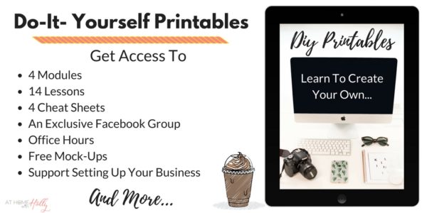 How I made $900 in a weekend selling printables! - At Home With Holly