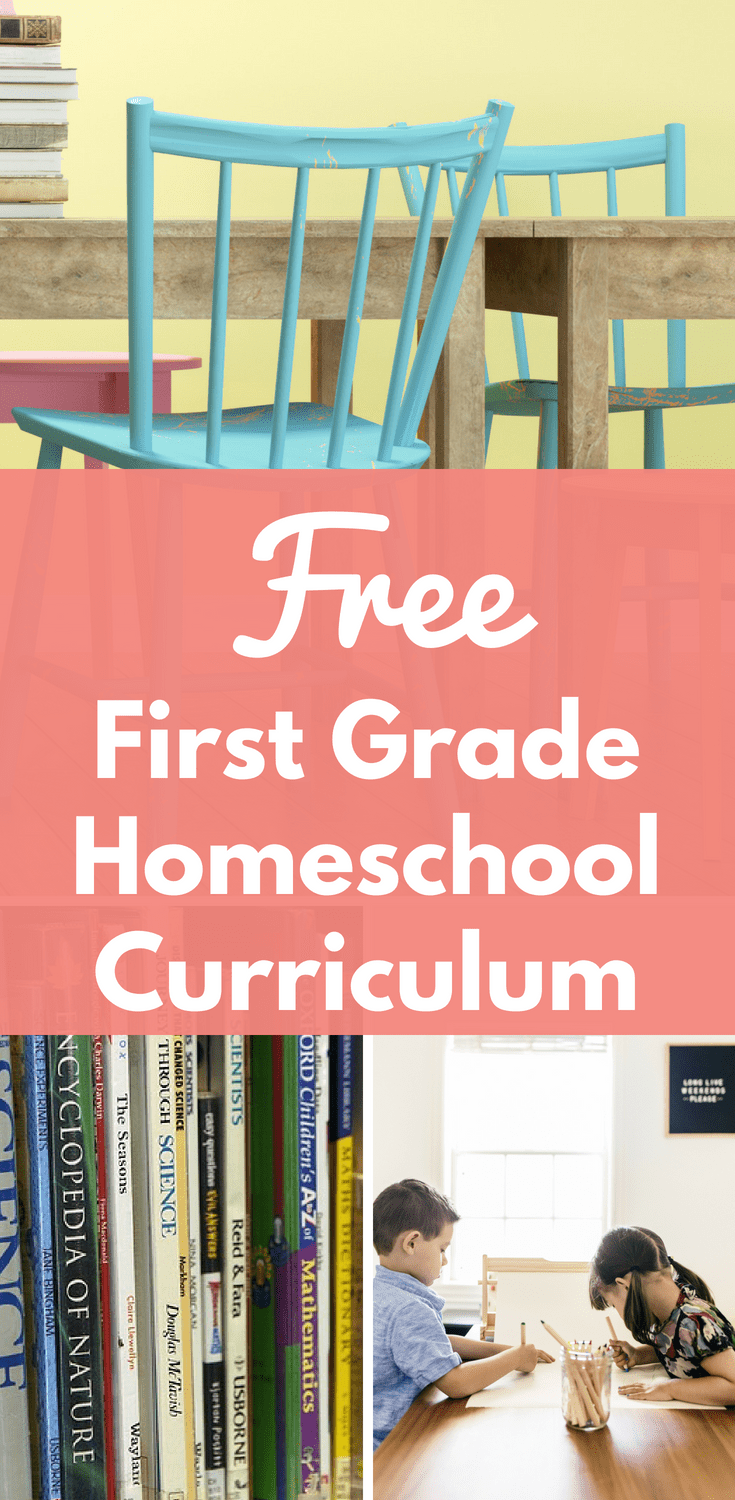 First Grade Homeschool Curriculum Free - At Home With Holly