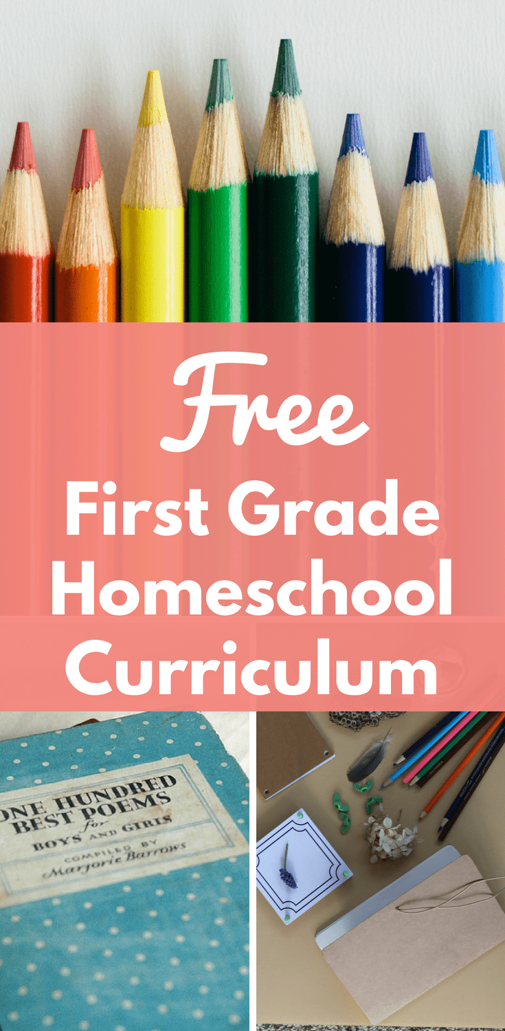 First Grade Homeschool Curriculum Free - At Home With Holly