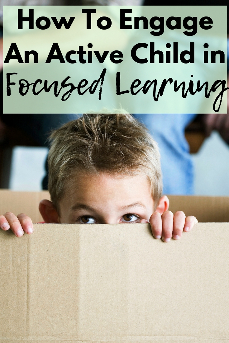 Engaging an Active Child in Learning - At Home With Holly