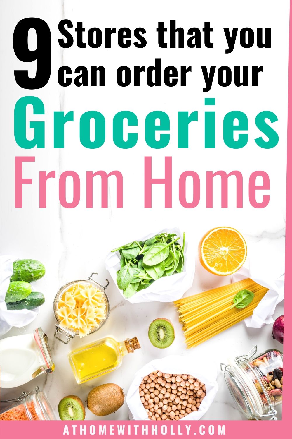 9 Places To Grocery Shop From Home - At Home With Holly