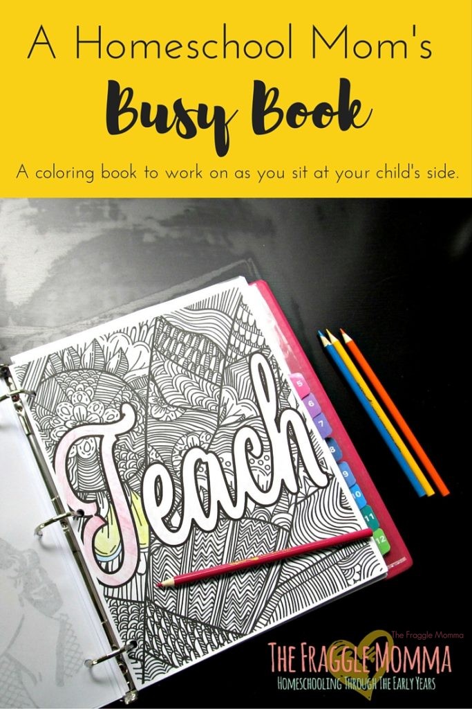 A Homeschool Mom’s Busy Book - At Home With Holly